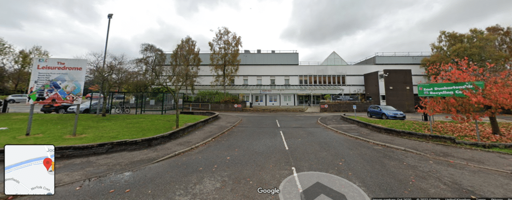 Location Bishopbriggs, East Dunbartonshire Council, United Kingdom ...